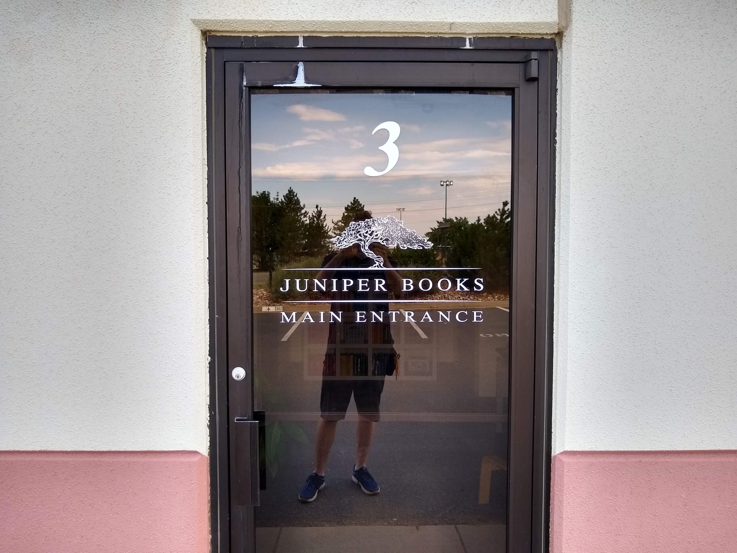 Window or Door Lettering Boulder, CO | Vinyl Window Lettering